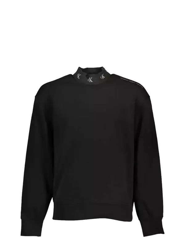 Calvin Klein Mock-neck Sweatshirt - Black