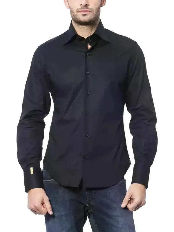 BILLIONAIRE Long-sleeve Shirt - Blue