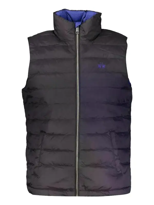 LA MARTINA Reversible Padded Gilet - Black