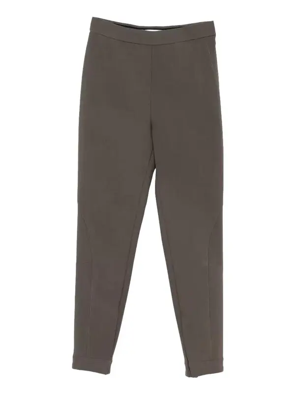 Victoria Beckham Slim Trousers - Green