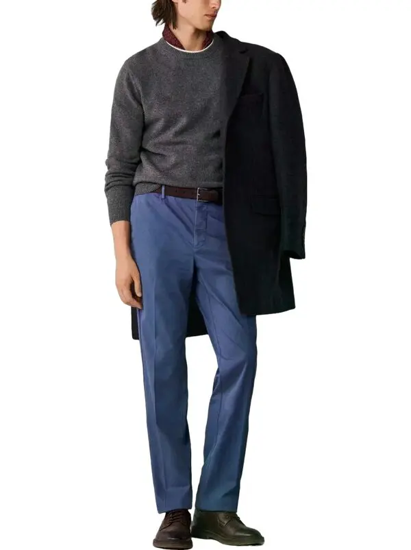 HACKETT  Sanderson Tailored-fit Chino Trousers - Blue