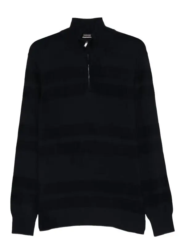 BOSS Half-zip Sweater - Blue
