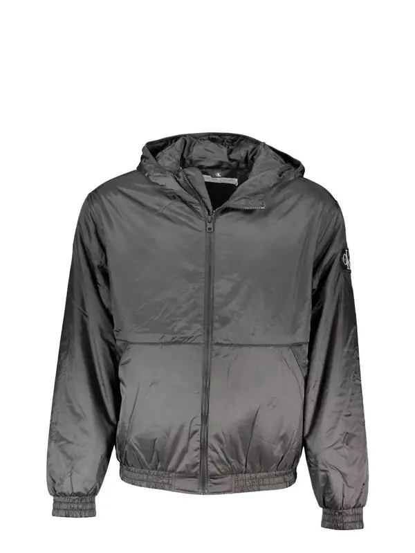 Calvin Klein Logo-patch Hoodie - Grey