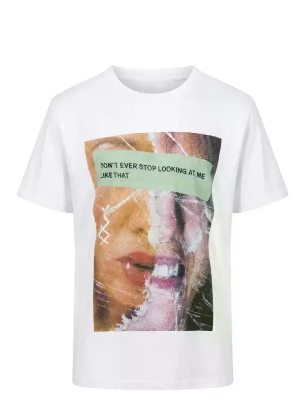 NICOLÒ BERETTA Graphic-print T-shirt - White