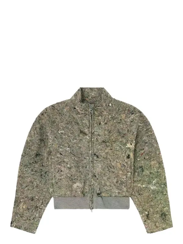 DIESEL® Upcycled Felted Jacket - Grey
