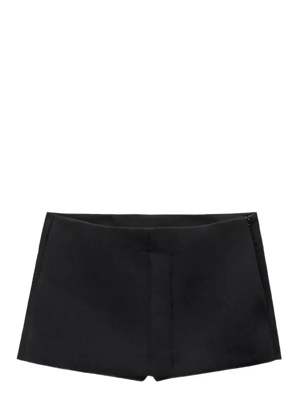 Alexander Wang Crepe-jersey Mini Skirt - Black