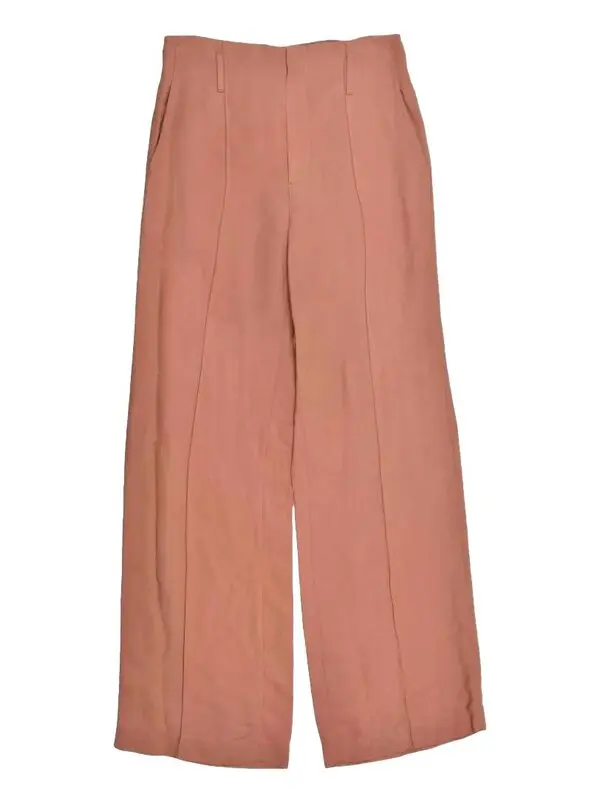 Brunello Cucinelli Pleated Wide-leg Trousers - Orange
