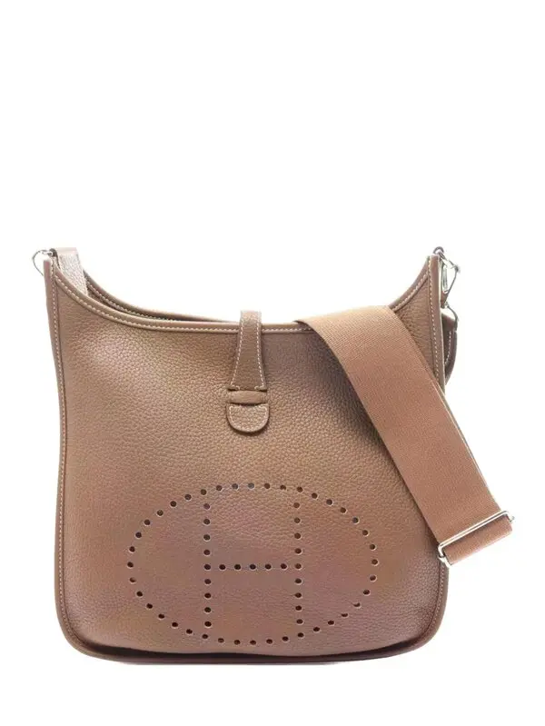 Hermès 2019 Clemence Evelyne Iii Pm Crossbody Bag - Brown