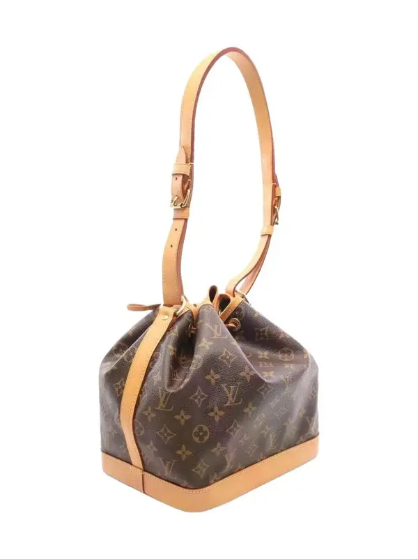LOUIS VUITTON 2016 Monogram Noé Shoulder Bag - Brown