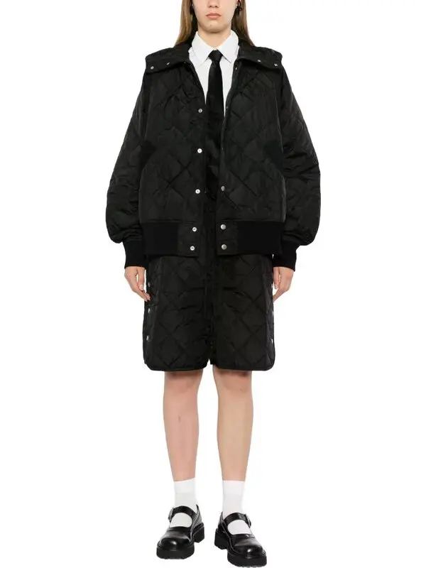 DOVER STREET MARKET X Kei Ninomiya Quilted Drawstring Shorts - Black