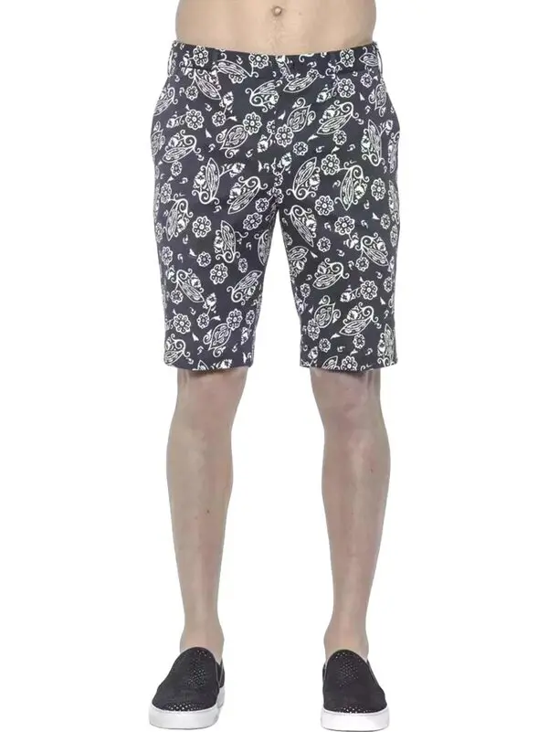 PT TORINO Paisley-print Bermuda Shorts - Blue