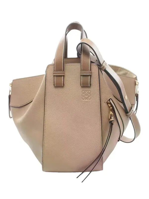 Loewe 2010s Small Hammock Tote Bag - Neutrals