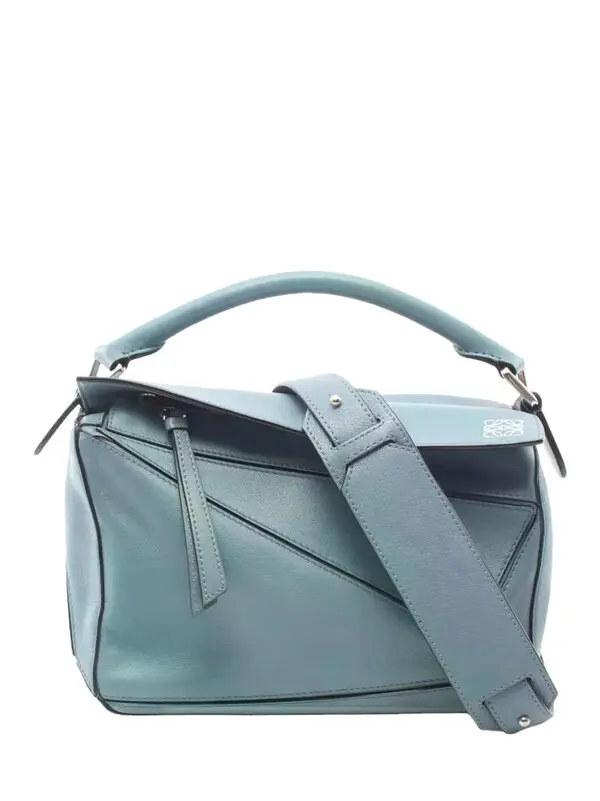 Loewe 2000s Puzzle Shoulder Bag - Blue