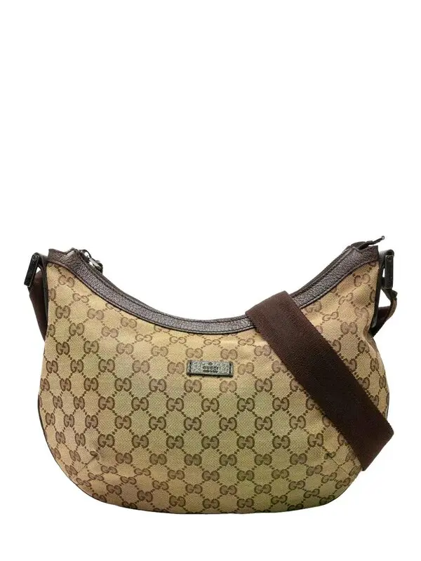 Gucci 2000-2015 Gg Canvas Crossbody Bag - Neutrals