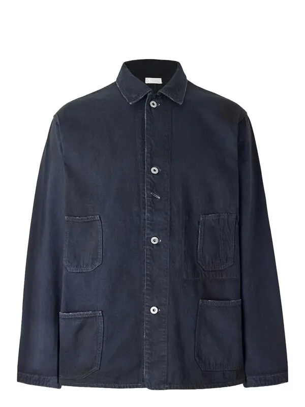 A.PRESSE Denim Jacket - Blue