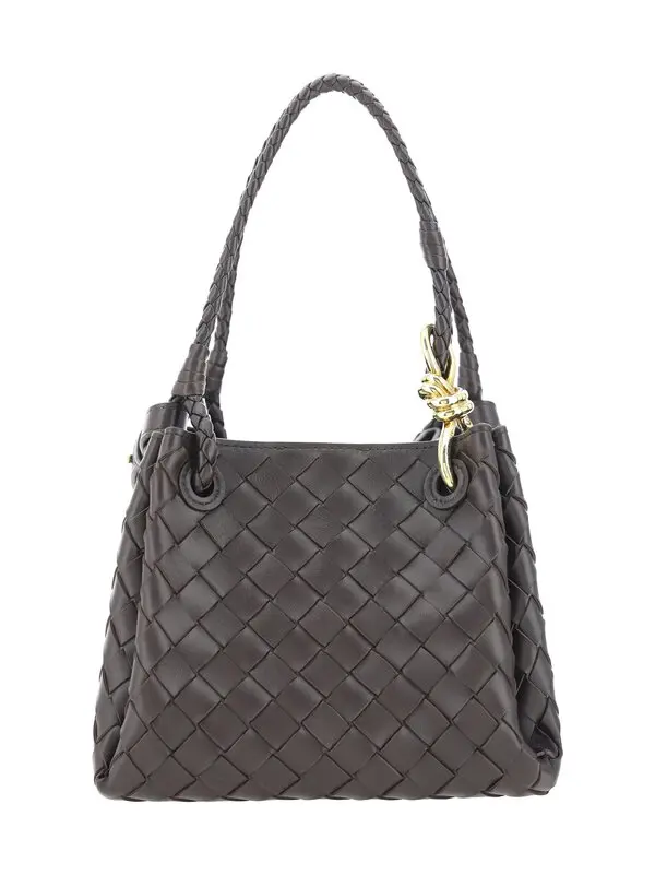 Bottega Veneta Small Parachute Shoulder Bag - Brown