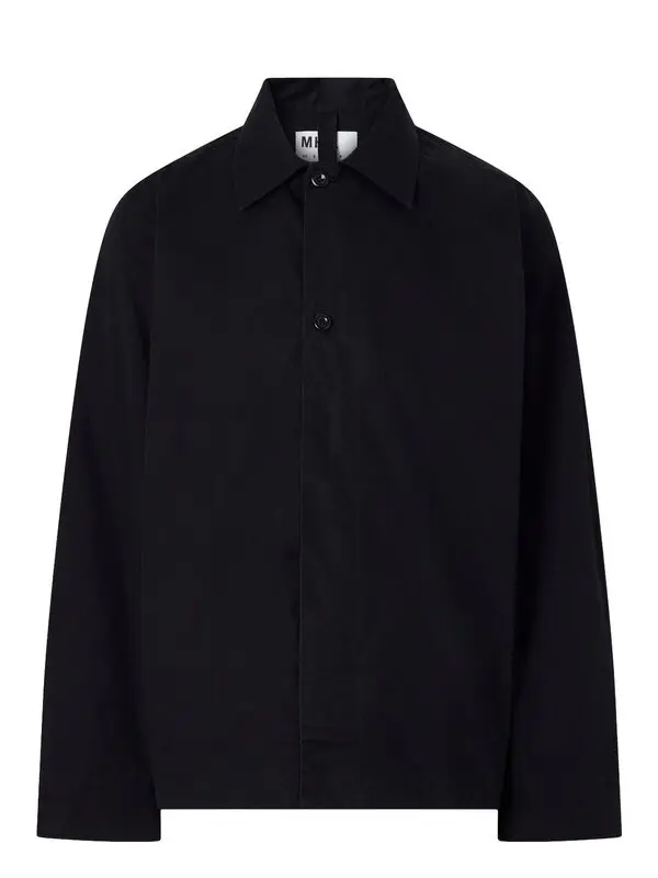 MARGARET HOWELL Mhl. Cotton-poplin Overshirt - Black