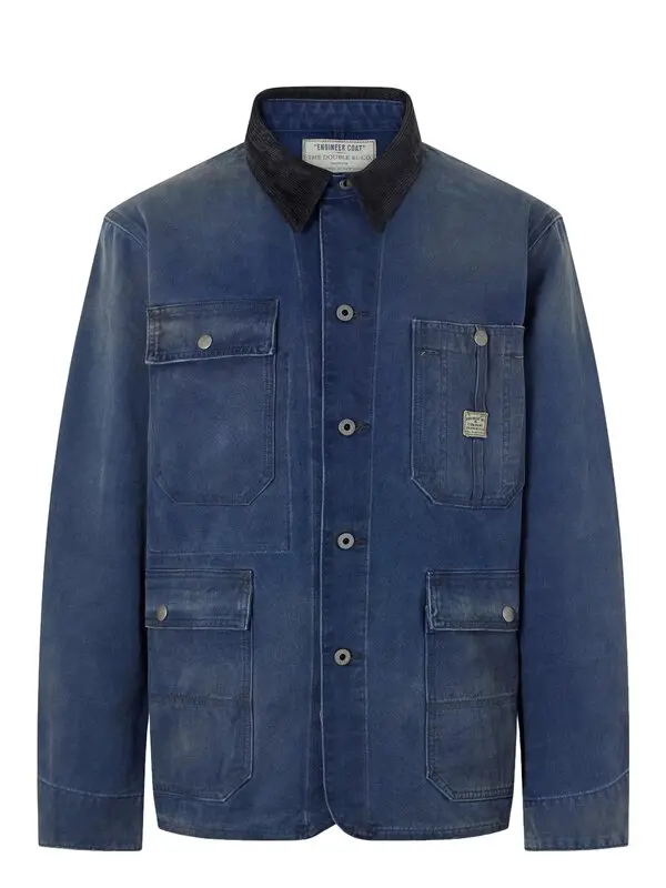 Ralph Lauren Cotton-canvas Blouson Jacket - Blue