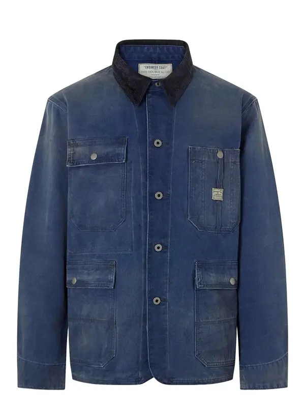 Ralph Lauren Cotton-canvas Blouson Jacket - Navy