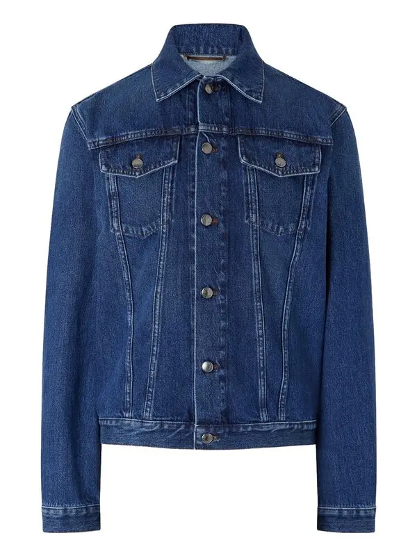 Canali Denim Jacket - Blue