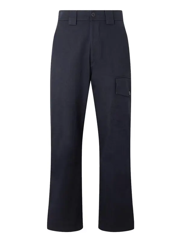 MARGARET HOWELL Mhl. Cotton-drill Trousers - Black