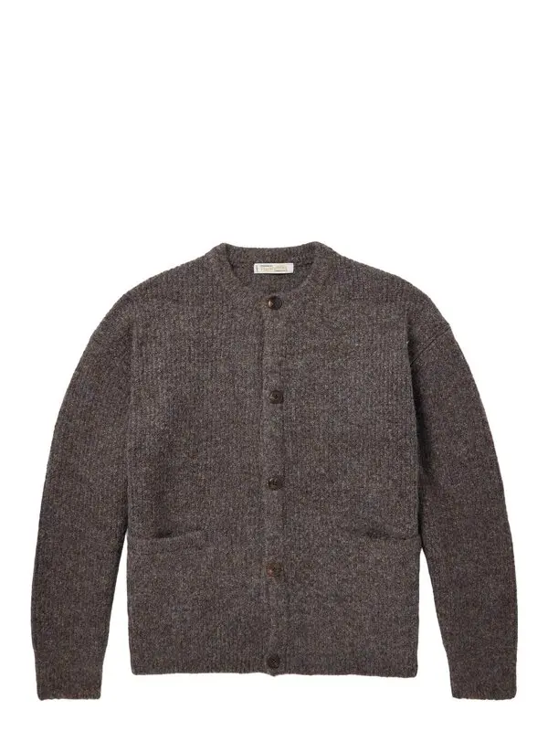 FRIZMWORKS Knitted Cardigan - Brown