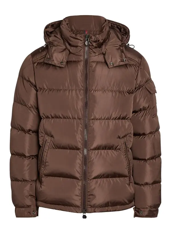 Moncler Detachable Hood Jacket - Brown