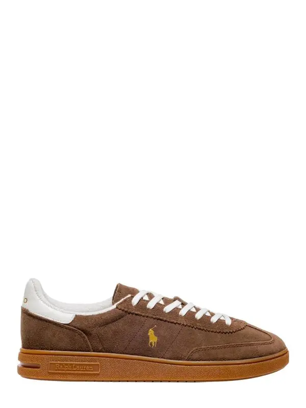 Polo Ralph Lauren Bedford Embossed Lace-up Sneakers - No