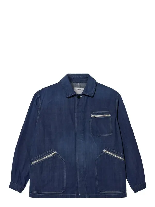Visvim Zip-pocket Jacket - Navy Blue