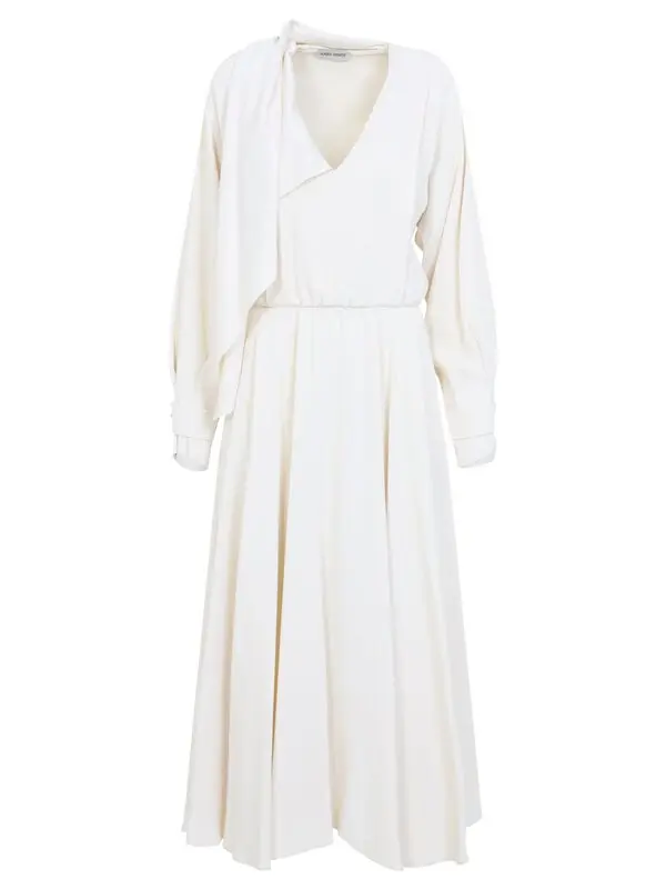 Alberta Ferretti Enver Satin Dress - Multicolor