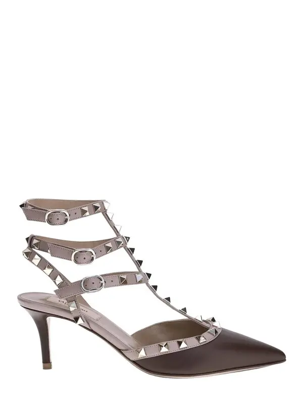 Valentino Garavani Rockstud Pumps - Brown