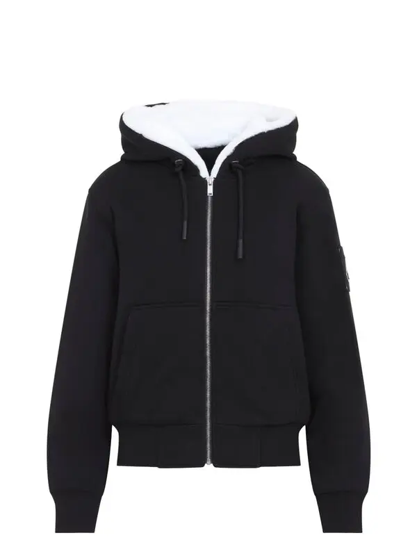 Moose Knuckles Classic Bunny Hoodie - Black