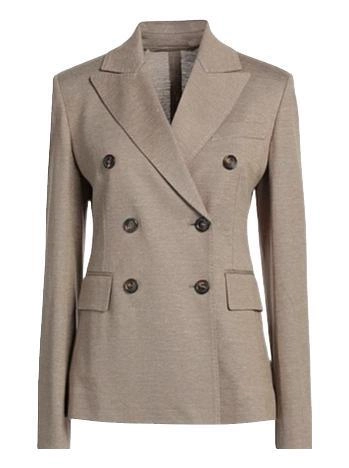 Max Mara Double-breasted Blazer - Nude