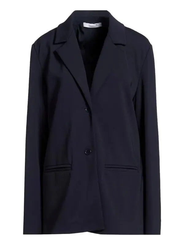 Max Mara Slim-fit Single- Suit - Blue
