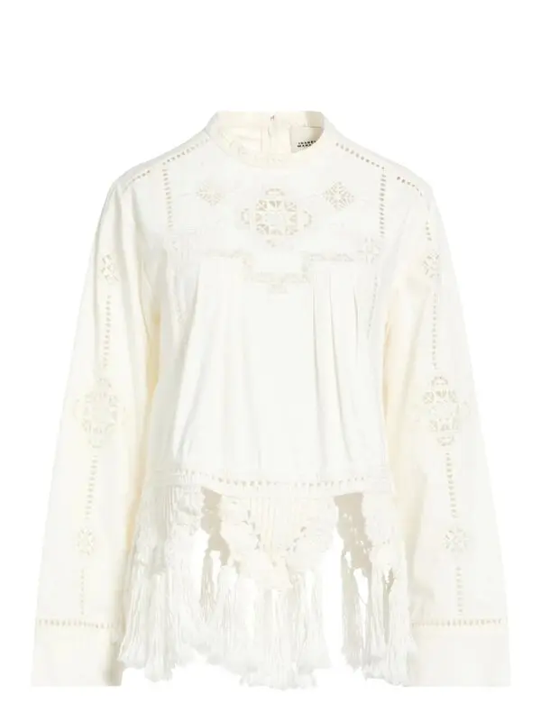 Isabel Marant Étoile Minimalist Long-sleeve Top - Ivory