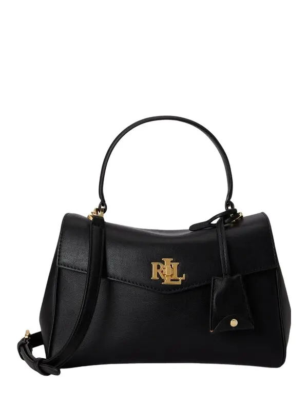 Ralph Lauren Small Bag With Double Compartments - Black