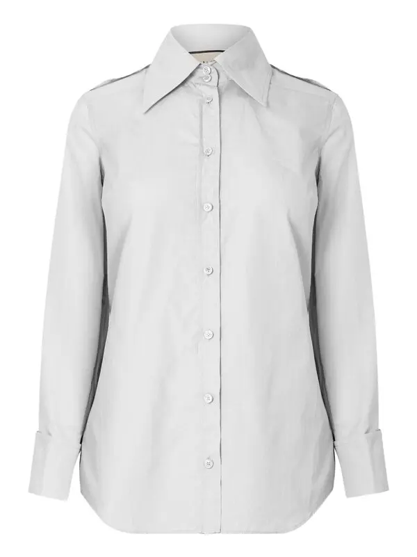 Gucci Pointedcollar Longsleeve Shirt - No