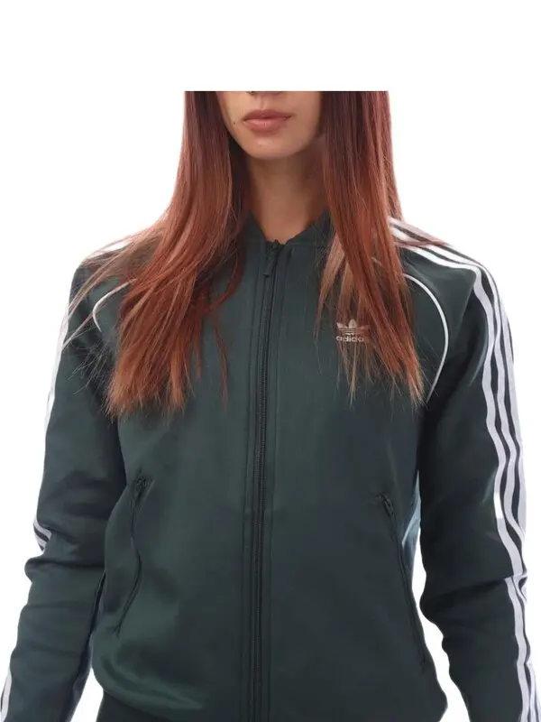 ADIDAS ORIGINALS Classic Casual Track Jacket - Green