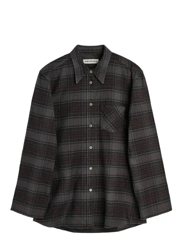Our Legacy Long-sleeved Shirt - Black