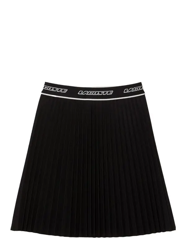 Lacoste Pleated Mini Skirt - Black