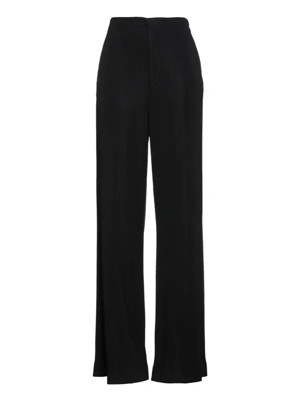 MAISON MARGIELA Solid-color Casual Trousers - Black