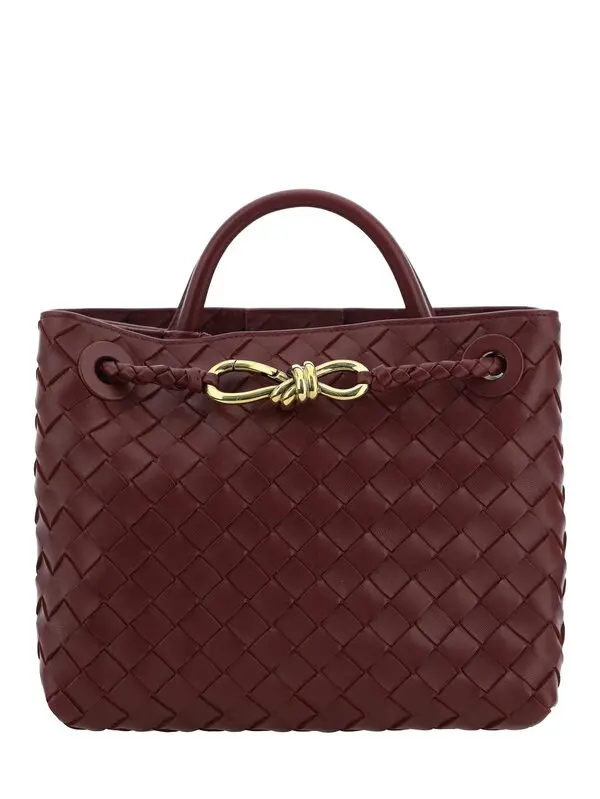 Bottega Veneta Andiamo Shoulder Bag - Red