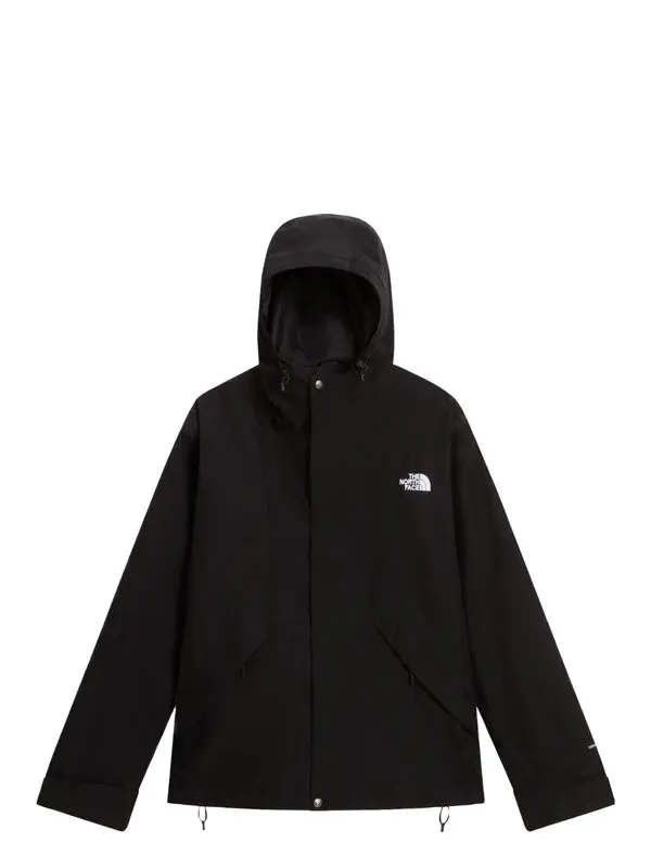 The North Face Hooded Waterproof Shell Jacket - Black