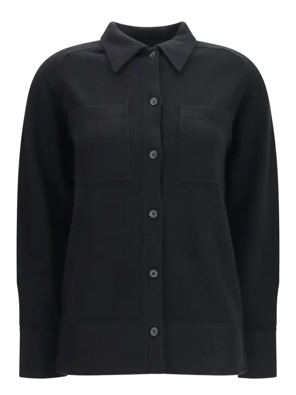 TOTEME Cashmere Shirt - Black