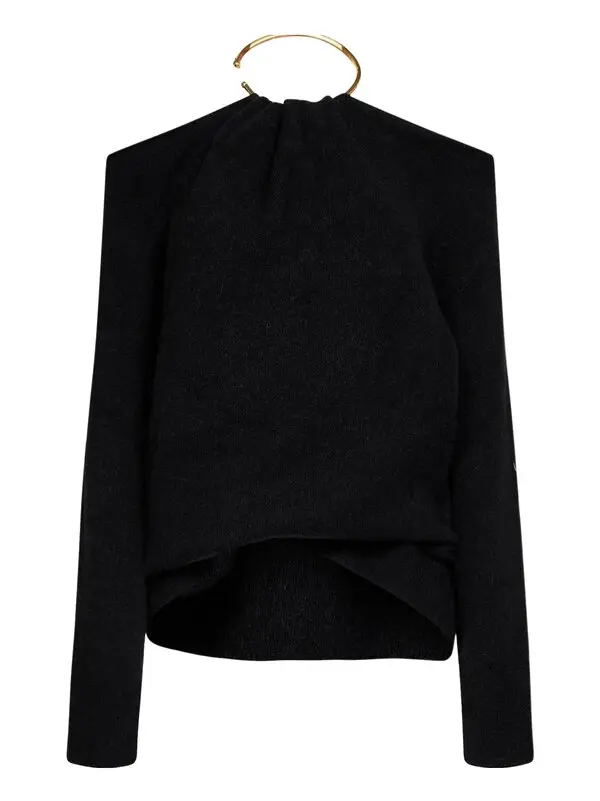 DARKPARK Ring-detailed Jumper - Black