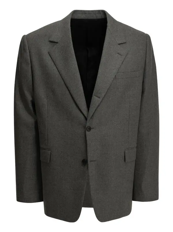 Celine Long-sleeve Casual Jacket - Grey