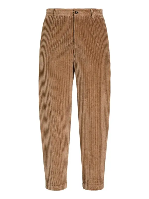 Dolce & Gabbana Dolce Gabbana Corduroy Straight-leg Pants - Beige
