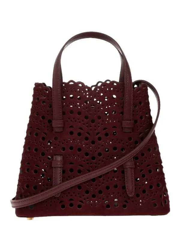 Alaïa Mina 20 Mini Tote Bag - No