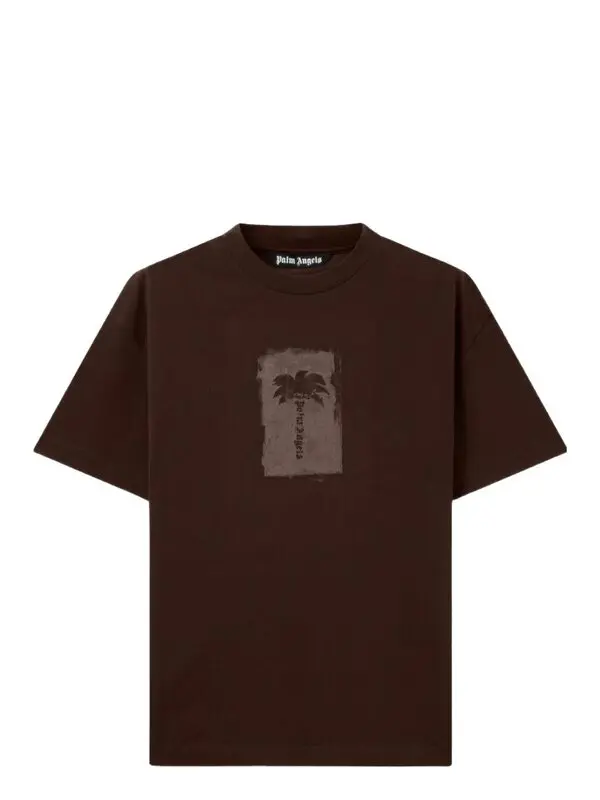 Palm Angels Brushed T-shirt - Palm Tree