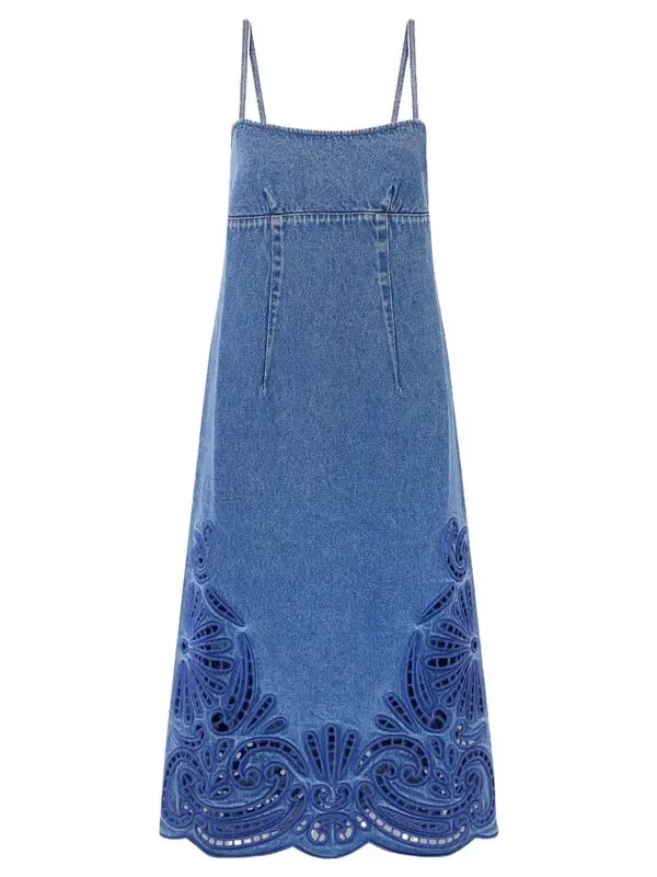 Ulla Johnson Sleeveless Dress - Blue